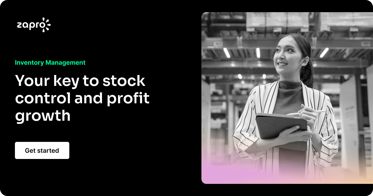 Inventory Management Software from Zapro.ai