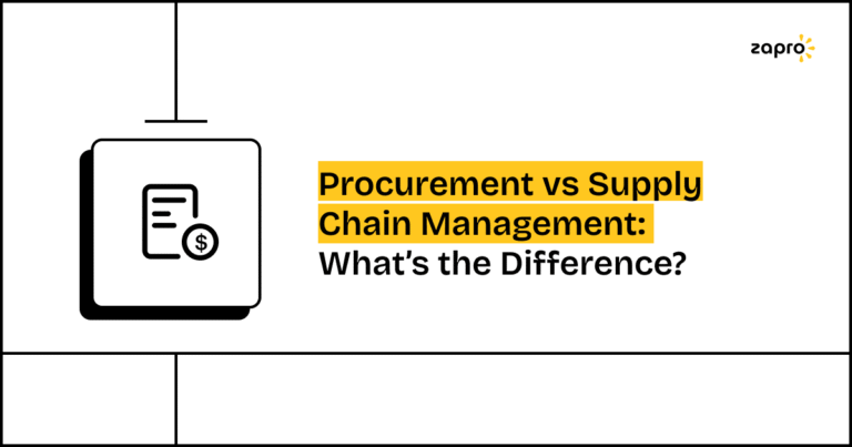 Procurement vs Supply Chain: Key Differences Explained