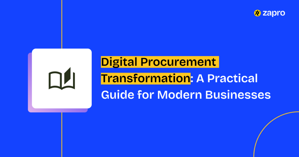 Digital Procurement Transformation Guide 2026 | Modernize Your Process