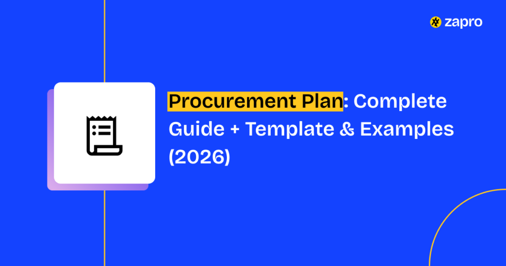 Procurement Plan Guide: Templates & Examples for 2026
